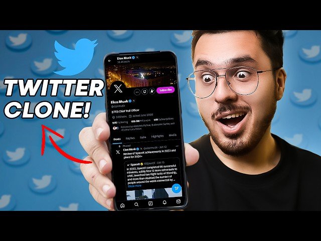 Free Video Twitter Clone Using Tailwind Css Tutorial 101 From Codewithharry Class