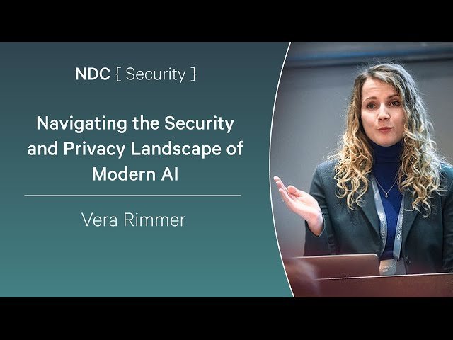 Free Video: Navigating the Security and Privacy Landscape of Modern AI from NDC Conferences ...