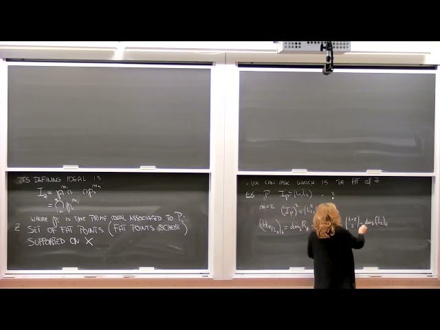 Free Video Homological Invariants Of Points In Projective Space Talk 2 From Fields Institute
