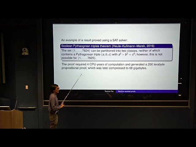 Free Video: Machine-Assisted Proofs in Mathematics - Future Roles and ...