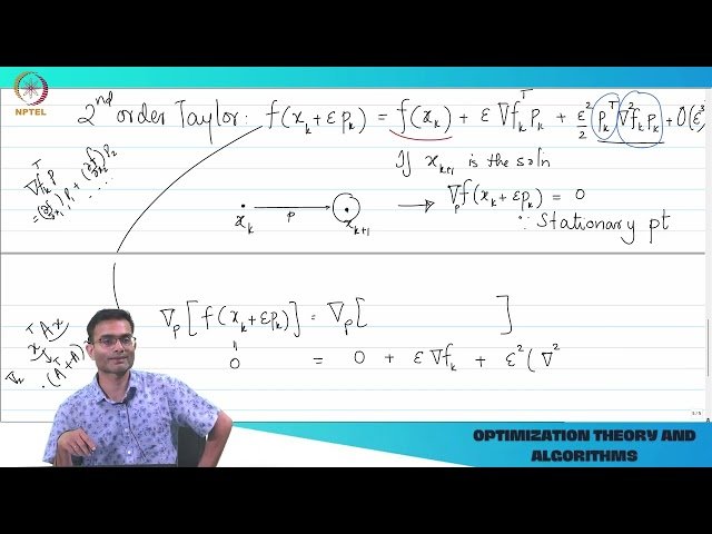 Free Video: Unconstrained Optimization - Properties of Descent Directions and Newton Direction ...