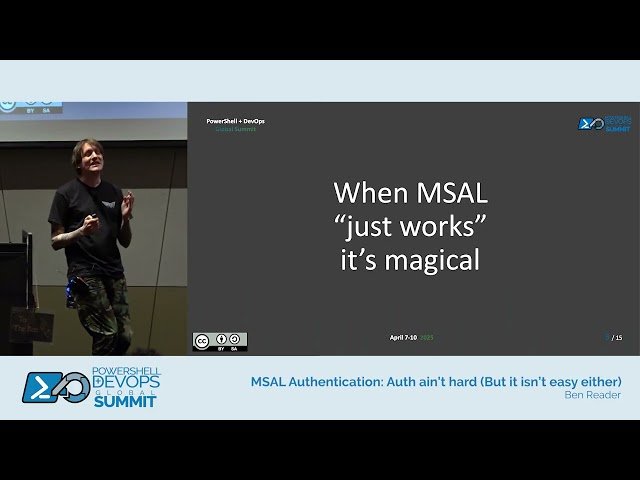 Free Video: MSAL Authentication - Auth Ain't Hard But It Isn't Easy Either from Confreaks ...
