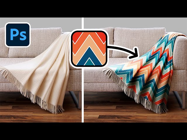 Free Video: Adding Patterns to Fabric in Photoshop - Realistic ...