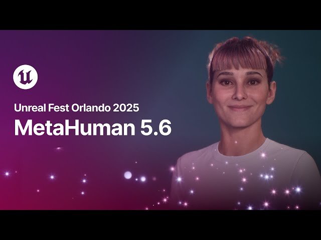 Free Video: MetaHuman 5.6 - Digital Human Framework Updates and New ...