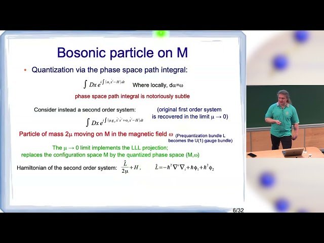 Free Video: Quantization by LLL Projection and BCFT from Fuzzy Hemisphere from Institut des ...