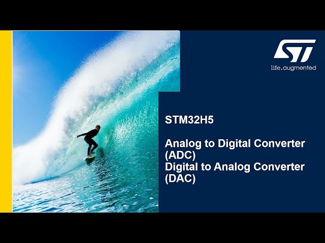 Free Video: STM32H5 MCU Series - Analog ADC-DAC from STMicroelectronics | Class Central