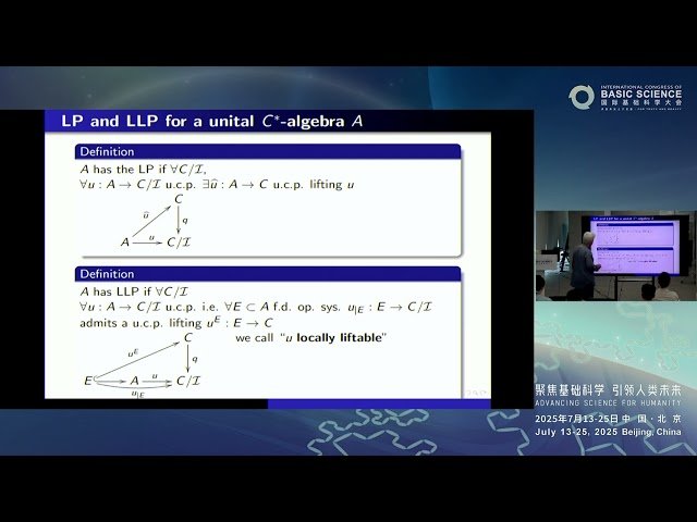 Free Video: Tensor Products of Operator Algebras from BIMSA | Class Central