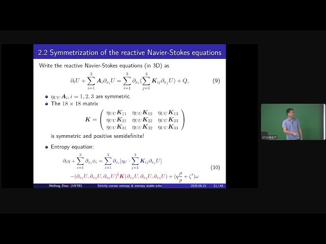Free Video: Strictly Convex Entropy and Entropy Stable Schemes for the ...