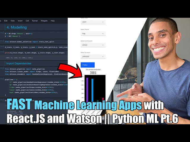 Free Video: Build Fast Machine Learning Apps with JavaScript, React.js and Watson - Part 6 from ...