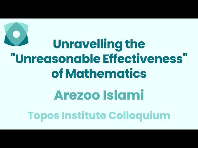 Free Video: Unraveling the Unreasonable Effectiveness of Mathematics in ...
