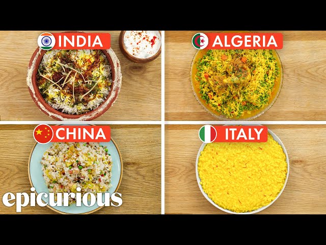 Free Video: How Chefs From Around the World Make Rice - 10 ...