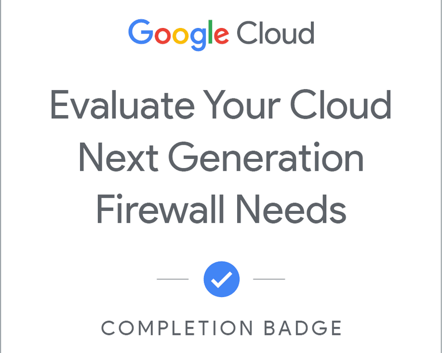 Free Course: Evaluate Your Cloud Next Generation Firewall Needs from Google | Class Central
