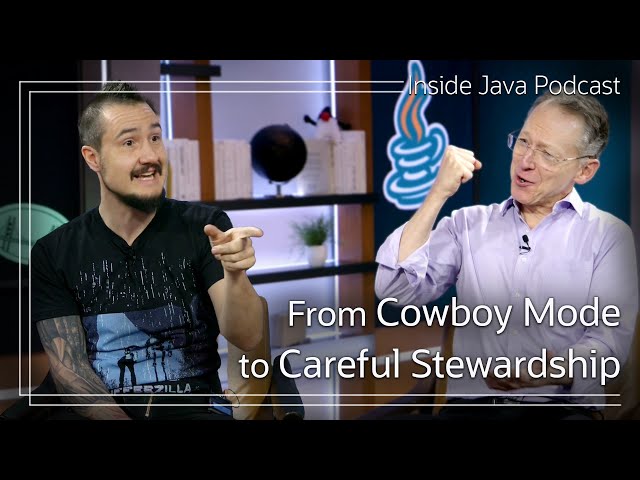 Free Video: From Cowboy Mode to Careful Stewardship - Inside Java Podcast 41 from Java | Class ...