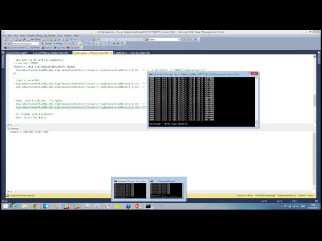 PASS Data Community Summit Talk: The Data Loading Performance Presentation from PASS Data ...