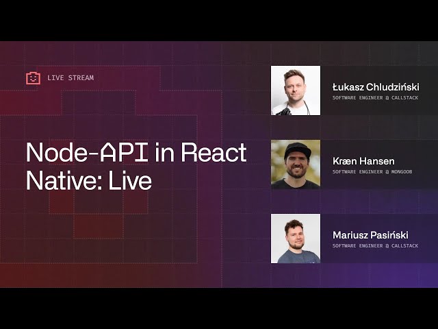Free Video: Build High-Performance Modules in React Native with Node-API from Callstack ...