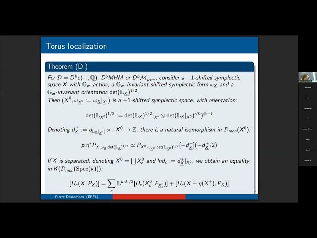 Free Video: Hyperbolic Localization in Donaldson-Thomas Theory - Part 3 ...