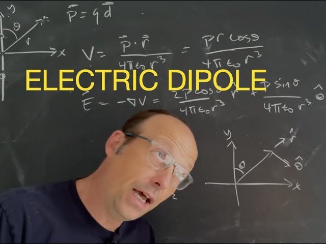 Free Video: Electrodynamics - Two Versions of the Electric Field due to a Dipole Moment from Dot ...