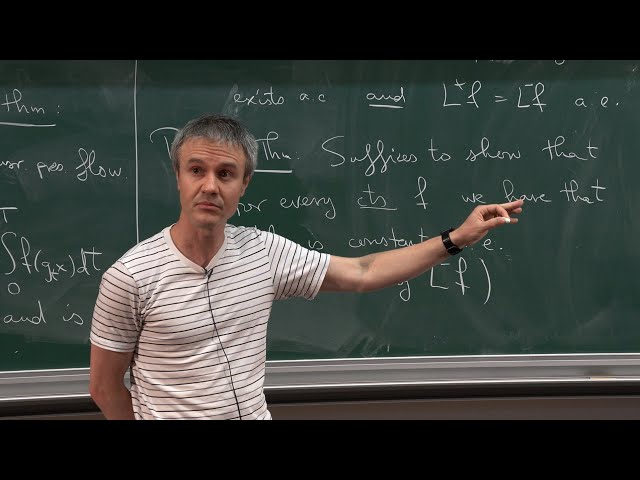 Free Video: Geometry of Anosov Flows and Rigidity - 3/4 from Institut ...