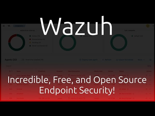Free Video: Wazuh - Open Source Endpoint Security Monitoring and Configuration Guide from ...