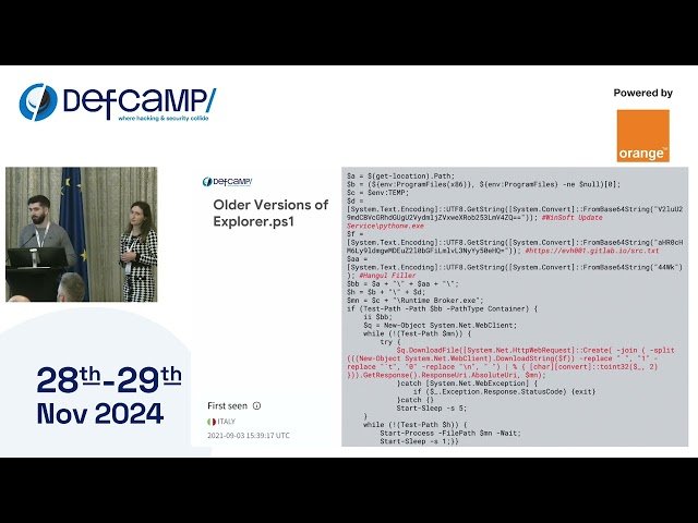 Free Video: EMPTYSPACE: The Story Behind an Active Threat Actor Investigation from DefCamp ...