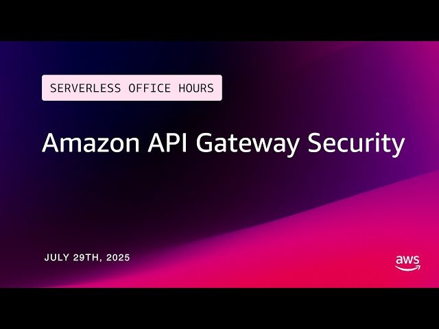 Free Video: Amazon API Gateway Security - Mitigating Top API Vulnerabilities from AWS Events ...
