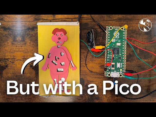 Free Video: Recreating Operation Board Game with Raspberry Pi Pico and Music from Kevin McAleer ...