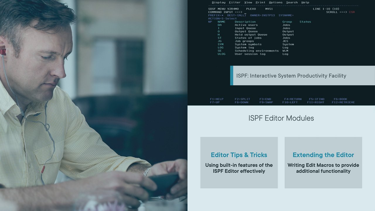 Online Course: ISPF Editor Playbook from Pluralsight | Class Central