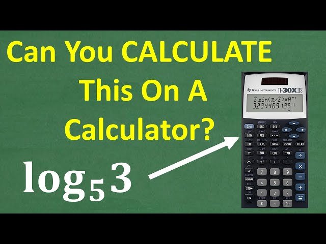Free Video: How to Solve log₅(3) Using the Change of Base Formula from ...