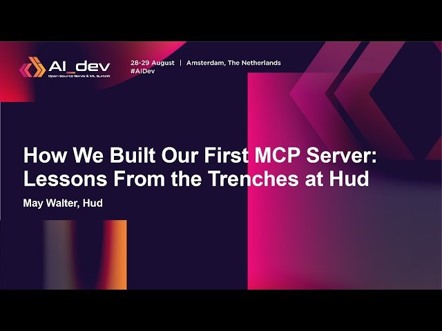 Free Video: How We Built Our First MCP Server - Lessons From the Trenches from Linux Foundation ...