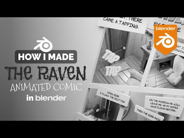 Free Video: Animated Comic Strip with Ray Portals in Blender from ...