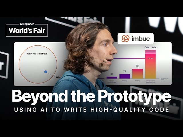 Free Video: Beyond the Prototype - Using AI to Write High-Quality Code from AI Engineer | Class ...