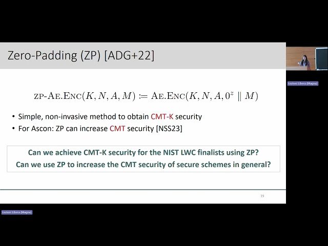Free Video: Permutation-based Cryptography - Talk 3/3 from TheIACR ...