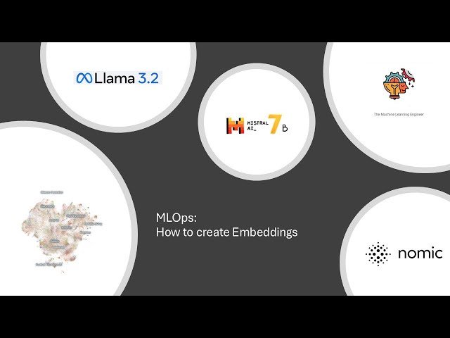 Free Video: MLOps: Cómo Generar Vectores de Embeddings para Machine Learning from The Machine ...