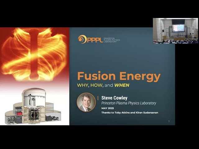 Free Video: Fusion Energy: Why, How and When from Stanford Physics | Class Central