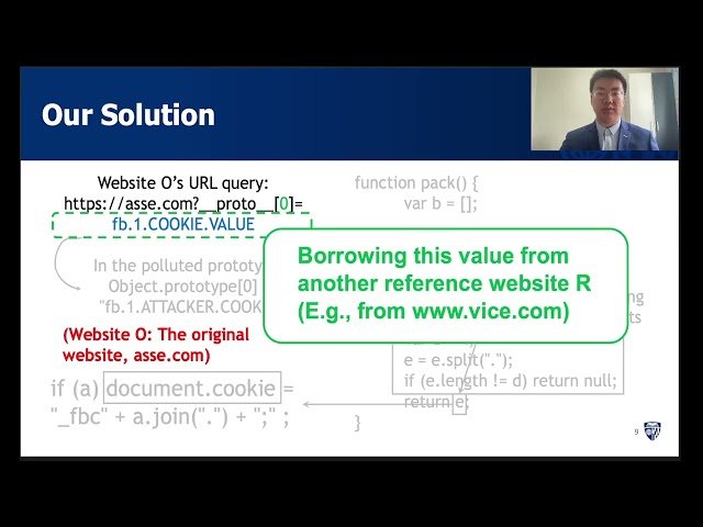 Free Video: Follow My Flow - Unveiling Client-Side Prototype Pollution Gadgets from One Million ...
