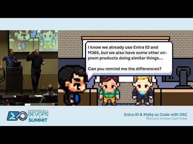 Free Video: Entra ID and M365 as Code with DSC from Confreaks | Class ...