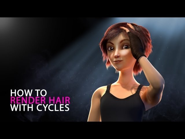 Free Video: How to Render Hair with Cycles from Blender Guru | Class ...