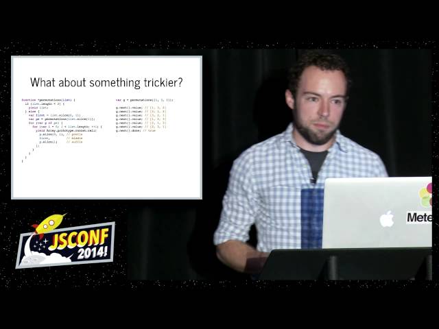 JSConf Talk: Yield Ahead - Regenerator in Depth from JSConf | Class Central