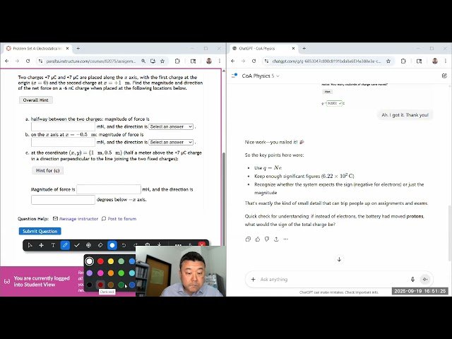 Free Video: Physics 4B - Electrostatics Introduction with Problem Set 4 ...