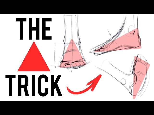 Free Video: Drawing Feet with Simple Shapes from Proko | Class Central