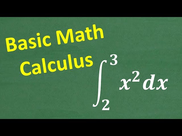 Free Video: Calculus for Beginners - Even If You Only Know Basic Math from TabletClass Math ...