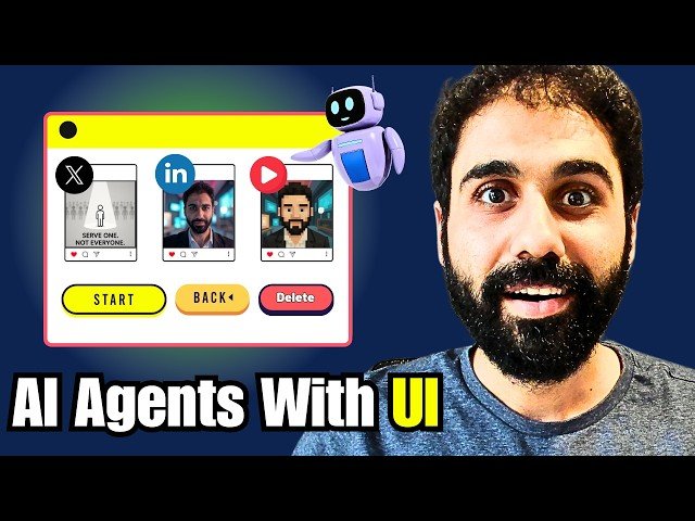 Free Video: Create AI Agents with UI - No Code and Free (Step by Step ...