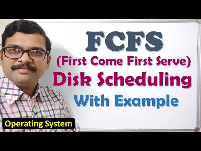 Free Video: FCFS Disk Scheduling Algorithm Explained in Operating System - First Come First ...