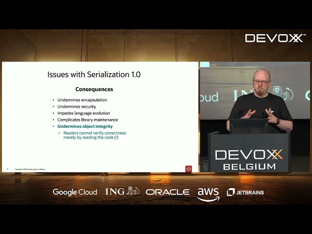 Free Video: Serialization 2.0 - A Marshalling Update from Devoxx | Class Central