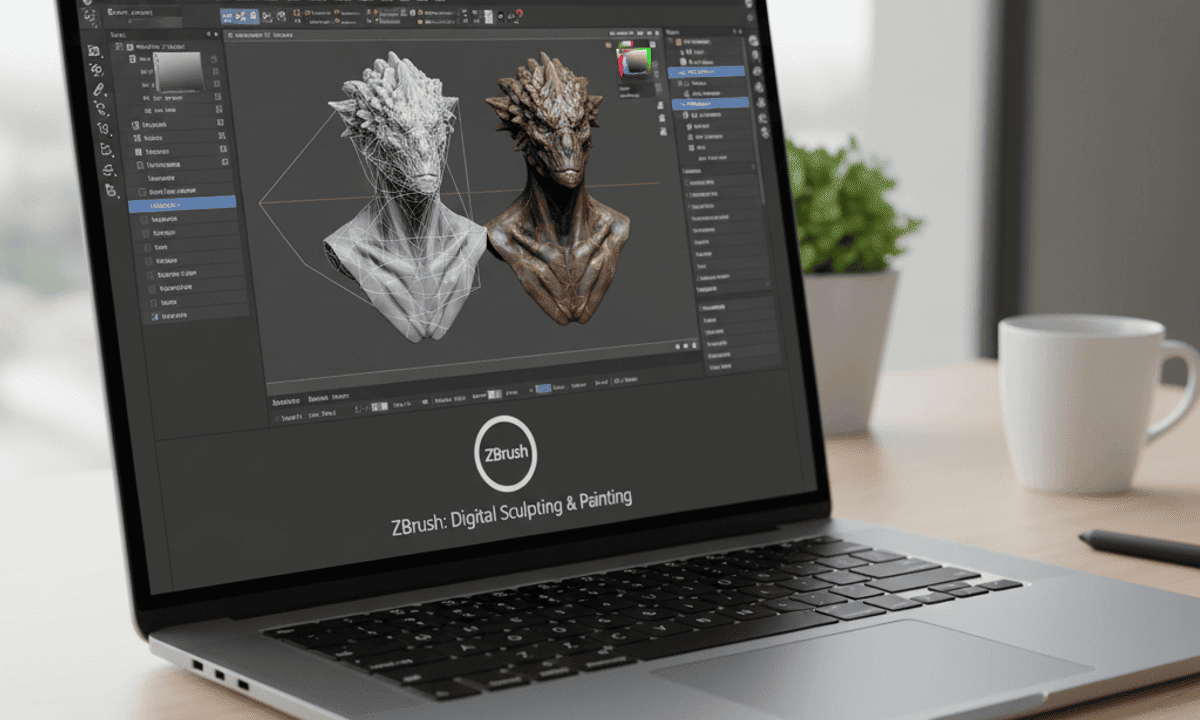 Online Course: ZBrush Basics: Sculpt, Render & Finalize 3D Models from EDUCBA | Class Central
