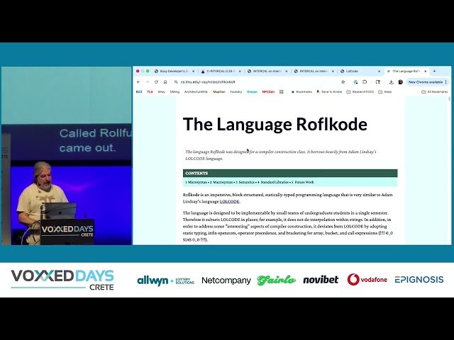 Free Video: Busy Developer's Guide to Esoteric Languages from Devoxx ...