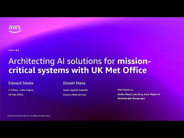 Free Video: Architecting AI Solutions for Mission-Critical Systems with ...