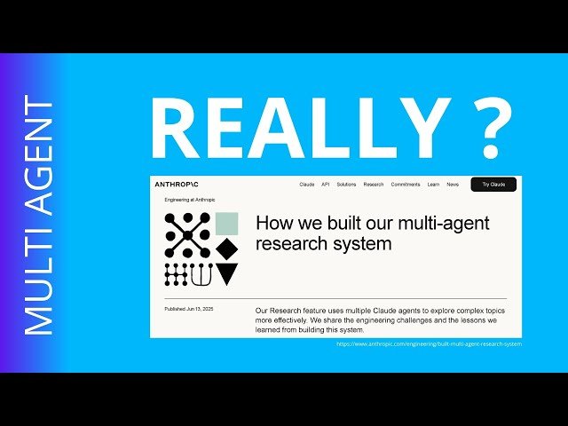 Free Video: Anthropic's Secret - How We Build Multi-Agent AI from ...