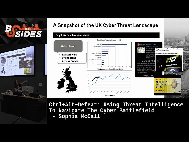Free Video: Using Threat Intelligence to Navigate the Cyber Battlefield from BSides Bristol ...