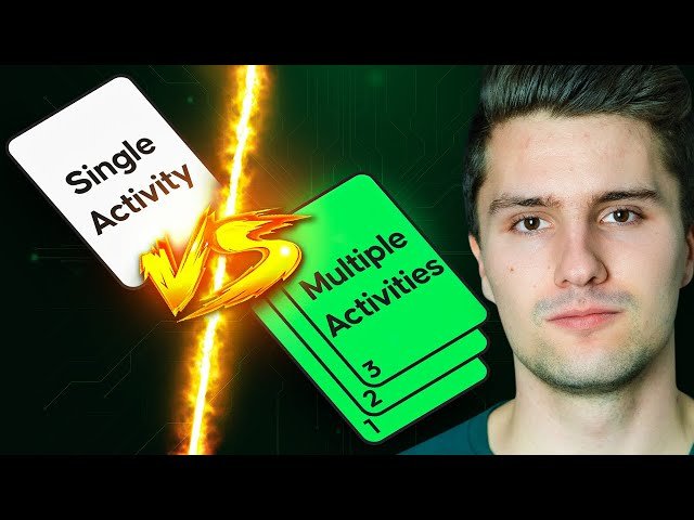 Free Video: When to Use Single Activity Architecture in Android Development - Best Practices and ...